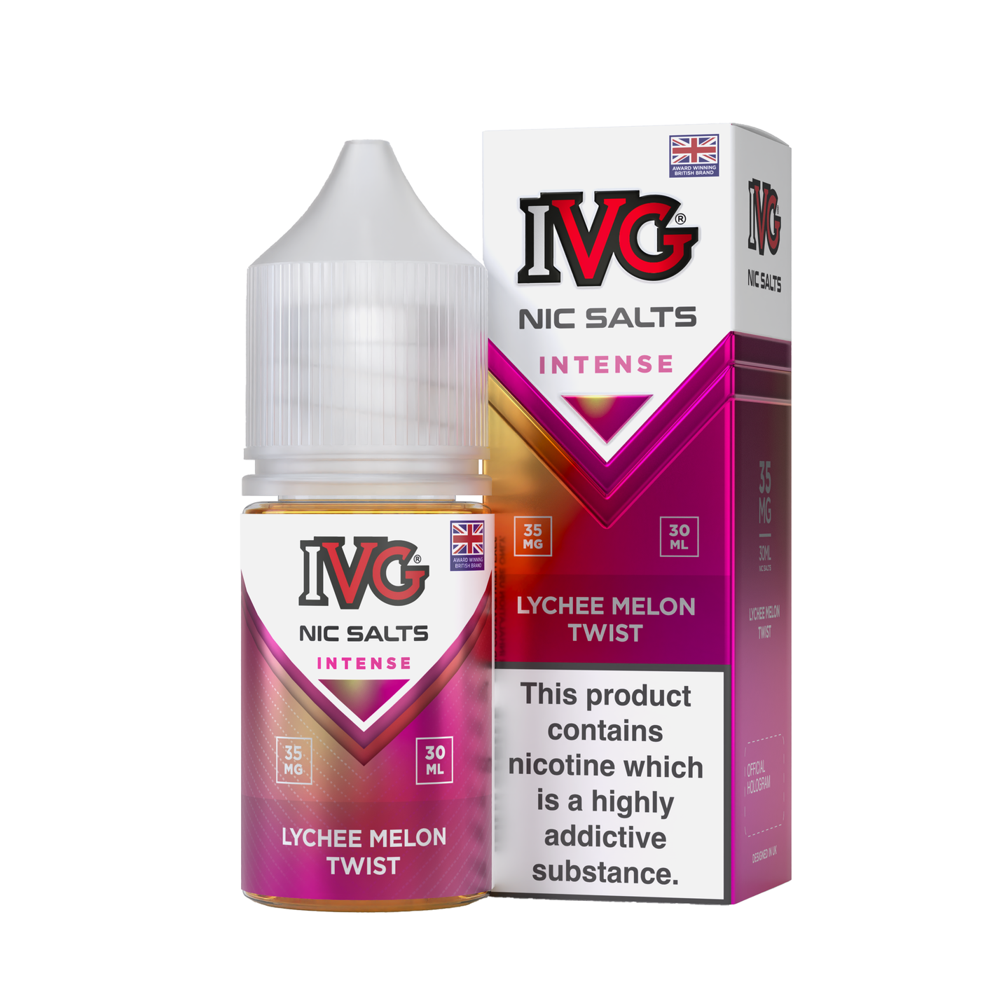 IVG Lychee Melon Twist 30ml Intense Series Salt Nic – Exotic Vape in ...